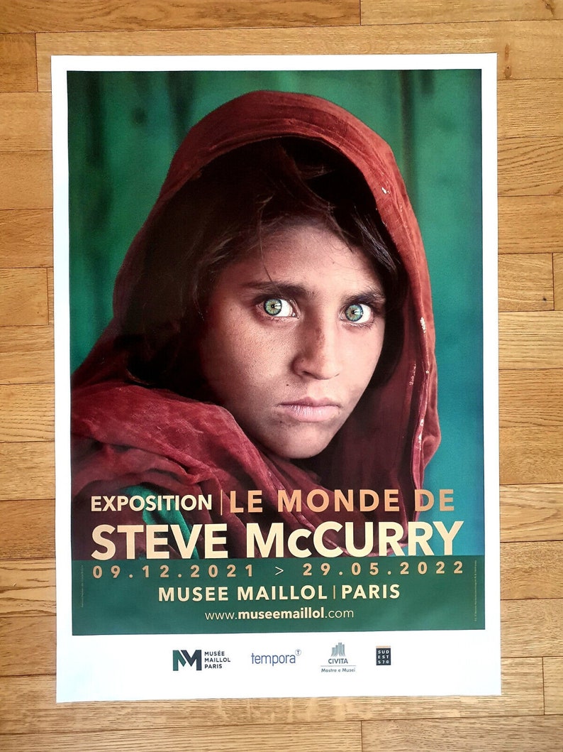 Steve Mccurry - Original Exhibition Poster - Paris - 2021 - 39 3/8x27 5 ...