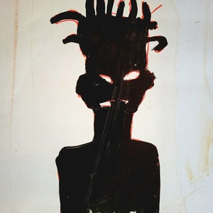 Jean-michel Basquiat - King Pleasure - Originale Exhibition Poster ...