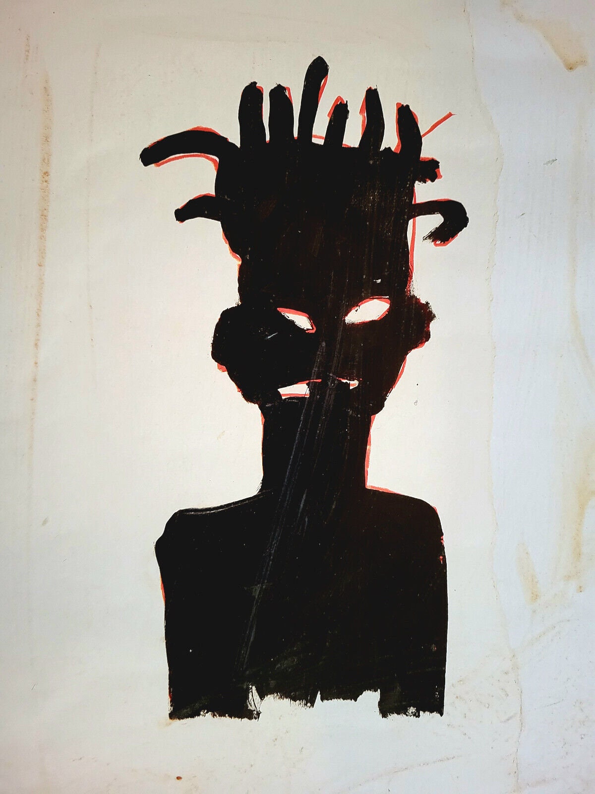 Jean-michel Basquiat - King Pleasure - Originale Exhibition Poster ...