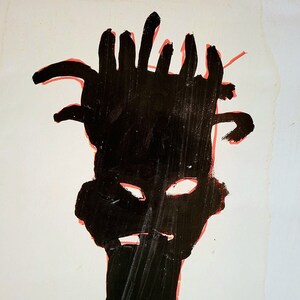 Jean-michel Basquiat - King Pleasure - Originale Exhibition Poster ...