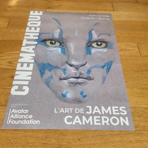 James Cameron - Original Exhibition Poster - Avatar - Cinematheque ...