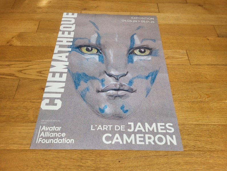 James Cameron - Original Exhibition Poster - Avatar - Cinematheque ...