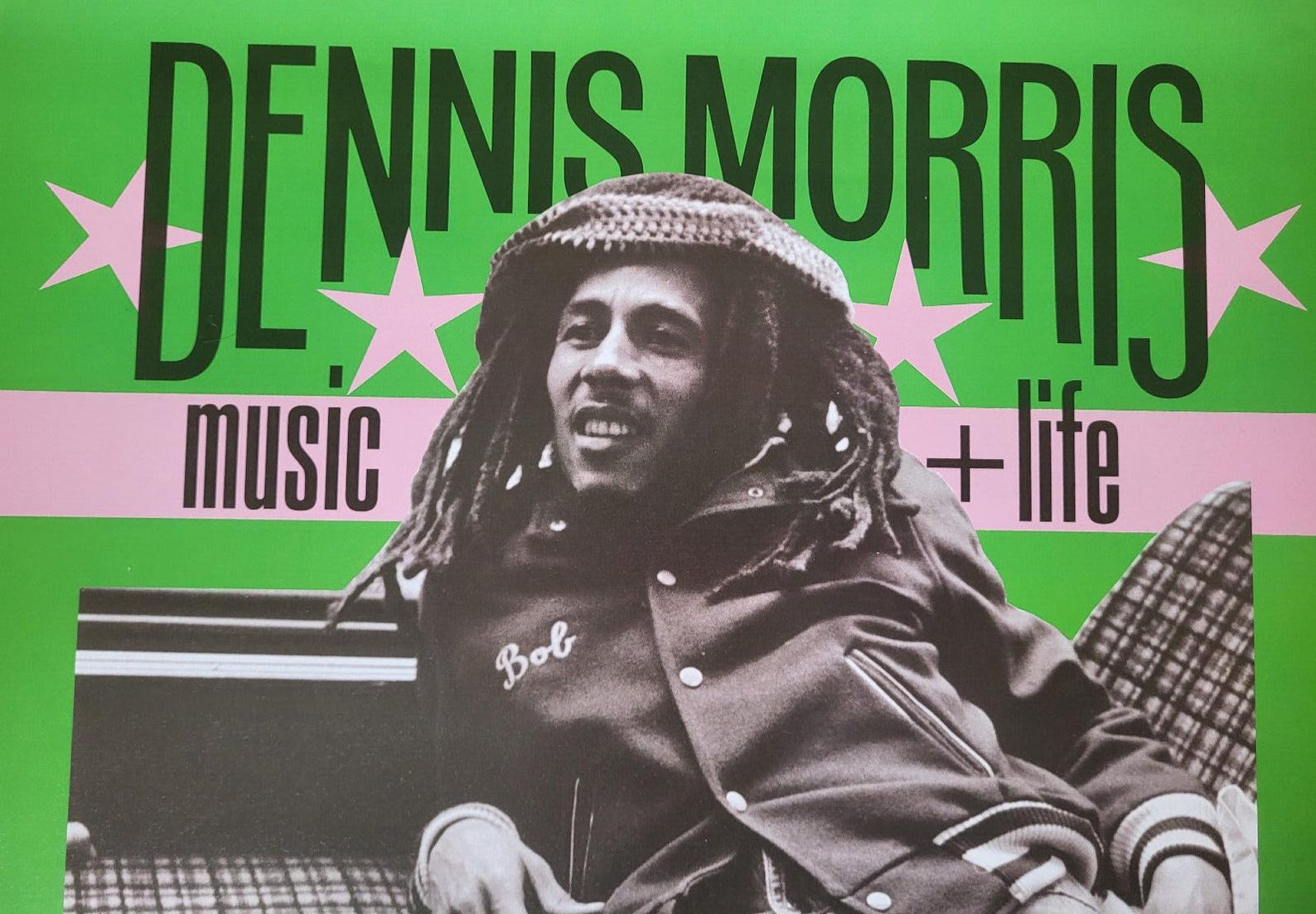 Dennis Morris - Original Exhibition Poster - Bob Marley - MEP Paris - Etsy