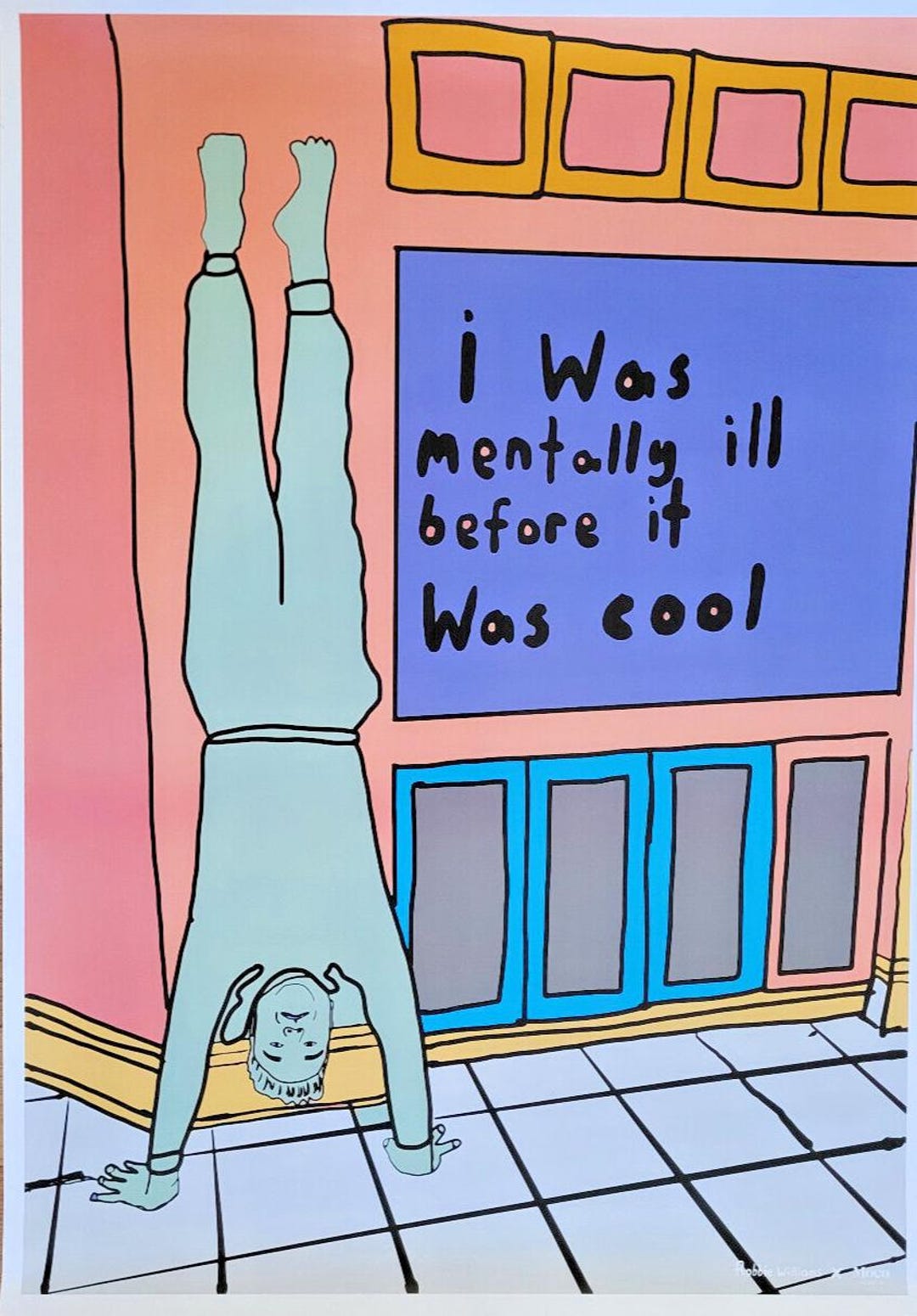 Robbie Williams Poster Original Exhibition Amsterdam Moco Rare - Etsy