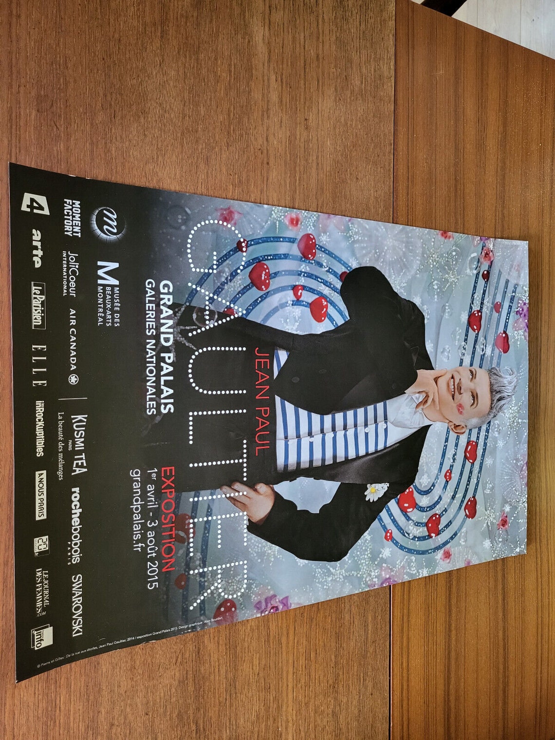 Jean-paul Gaultier - Original Exhibition Poster - Paris - Rare - 2015 ...