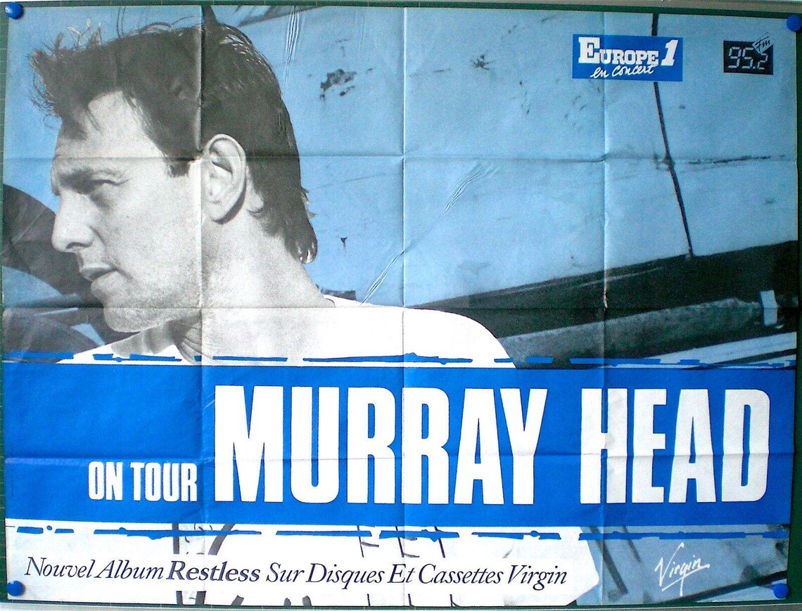 Murray Head on Tour – Original Concert Poster – Very Rare - Poster ...