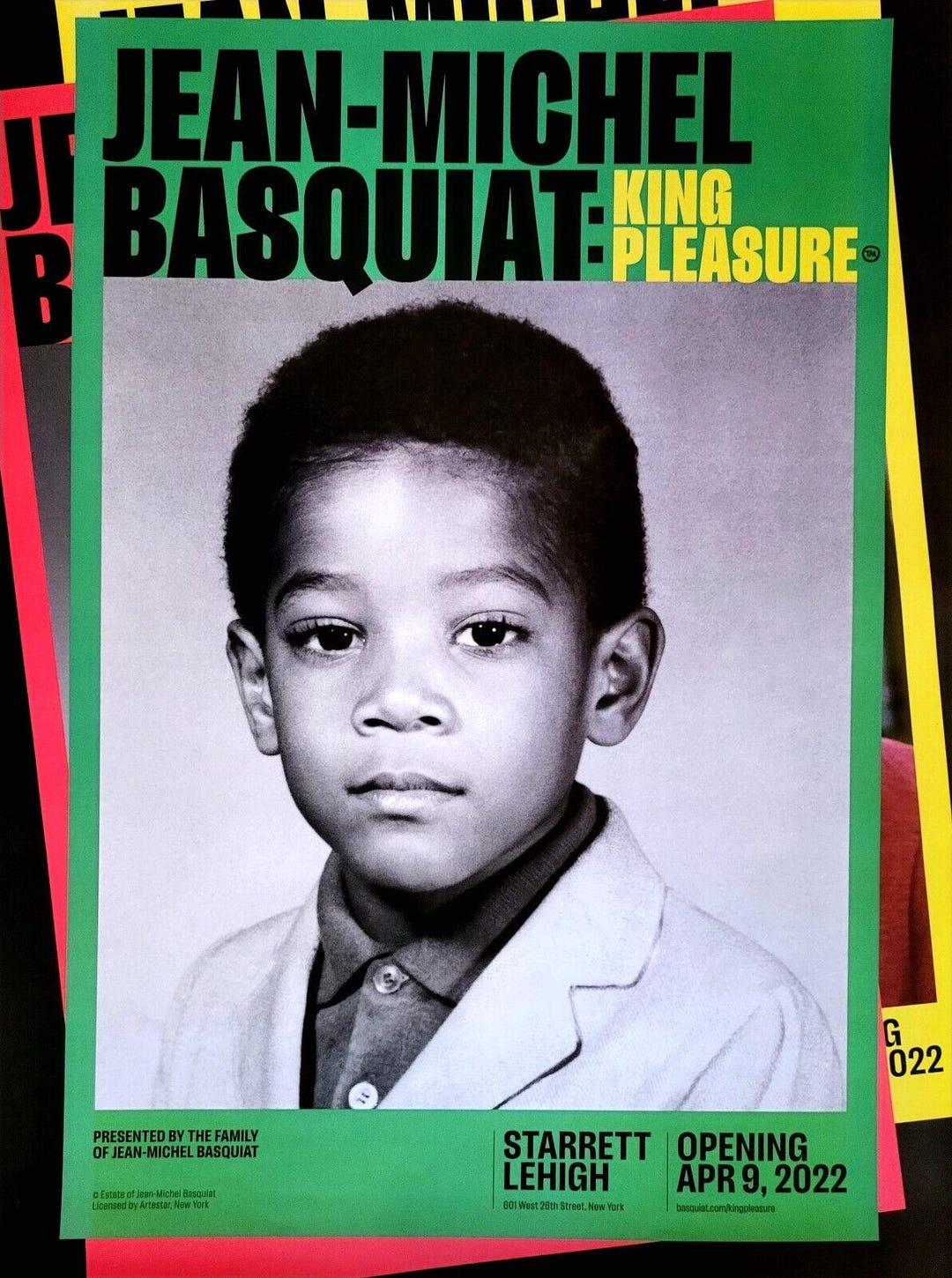 Jean-michel - King Pleasure - Original Exhibition Poster Nyc - Poster ...
