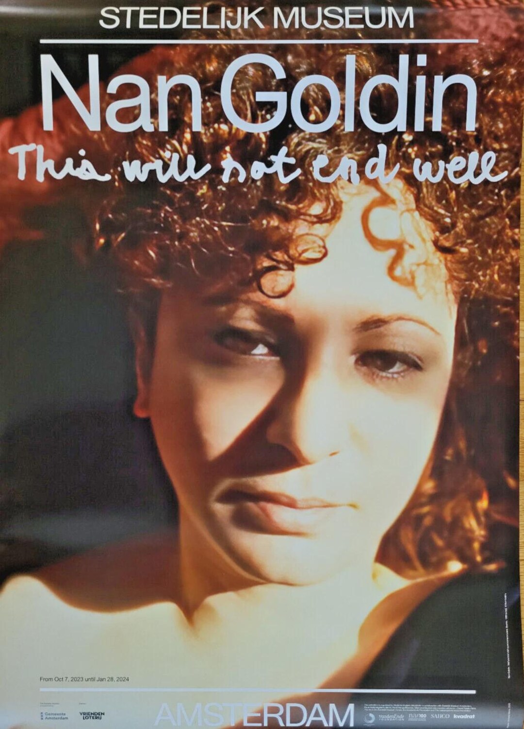 Nan Goldin - Original Exhibition Poster - Stedelijk Museum Amsterdam ...