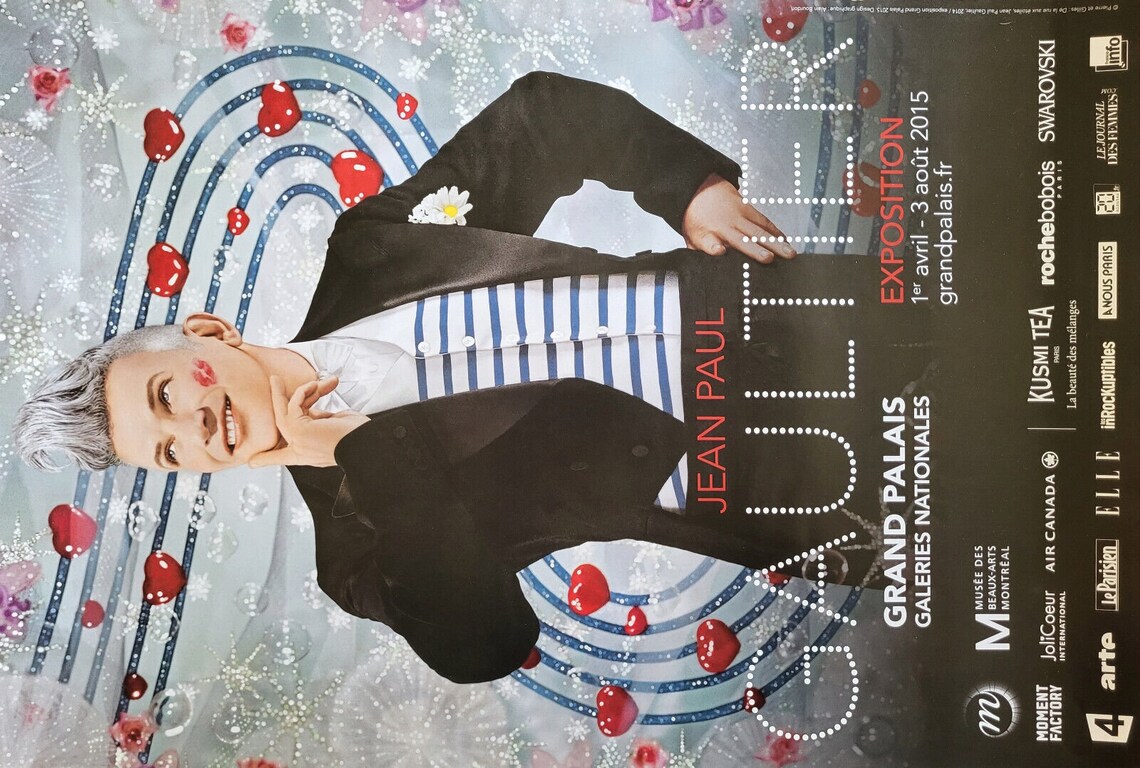 Jean-paul Gaultier - Original Exhibition Poster - Paris - Rare - 2015 ...