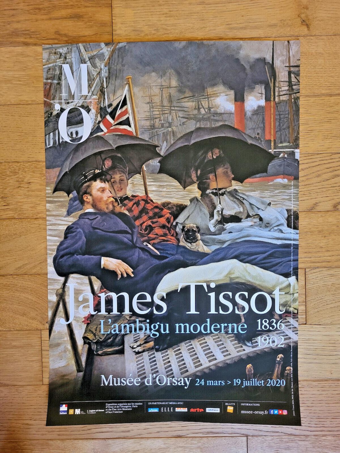 James Tissot - Original Exhibition Poster - Musee D'orsay Paris - 2020 ...