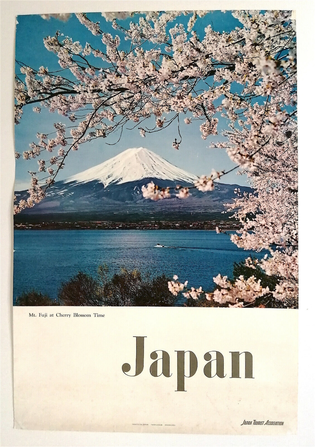 Japan Tourist Association – Mount Fuji - Original Poster - Circa 1960 ...