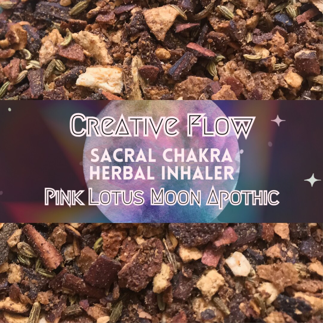 Creative Flow Herbal Inhaler - Sacral Chakra Support - Etsy