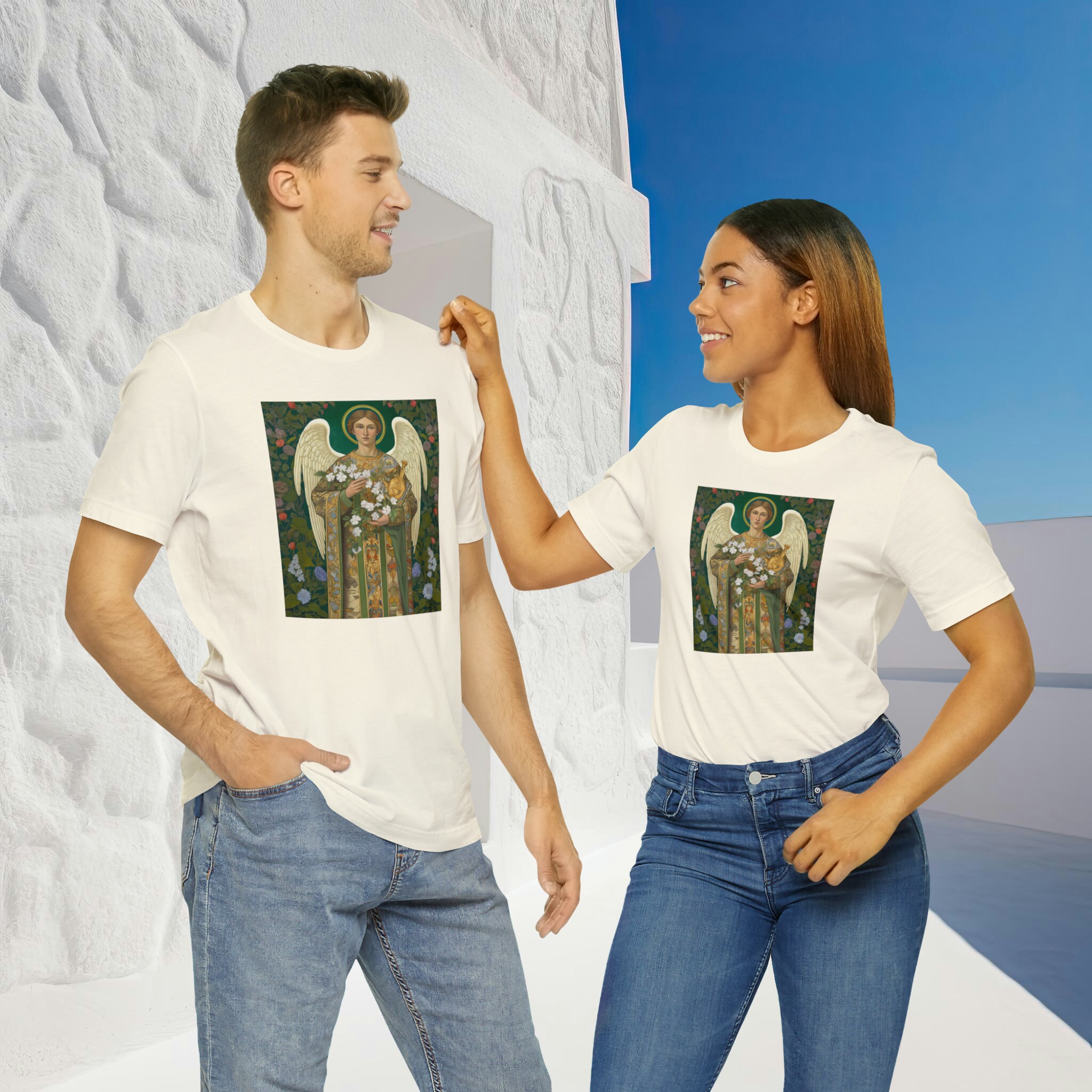 Saint Raphael the Archangel Shirt With Prayer to St. Raphael on Back ...