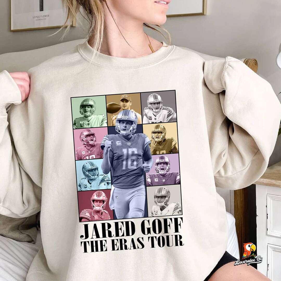 Jared Goff the Eras Style Shirt Football Shirt Classic 90s - Etsy