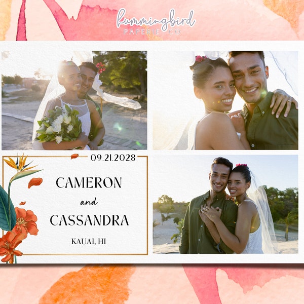 Tropical Photo Booth - Etsy