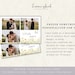 Modern Floral Photo Booth Template for Spring Wedding in Buttercup ...