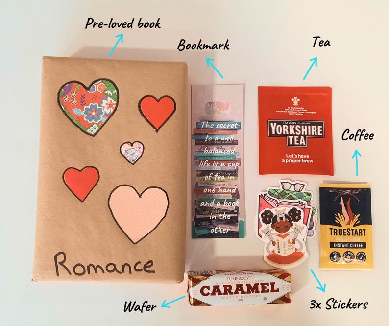 Mystery Book Gift Box | Blind Date With a Book - Etsy UK