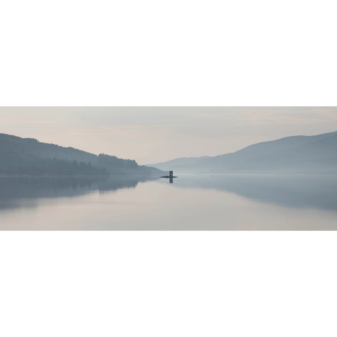 Serene Loch, Scotland, Loch Rannoch, Wall Art, Panoramic Print, Photo ...