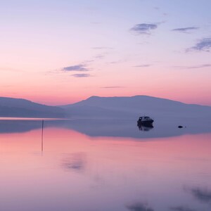 Sunrise, Loch Rannoch, Fine Art Print, Wall Art, Home Decor, Unframed ...