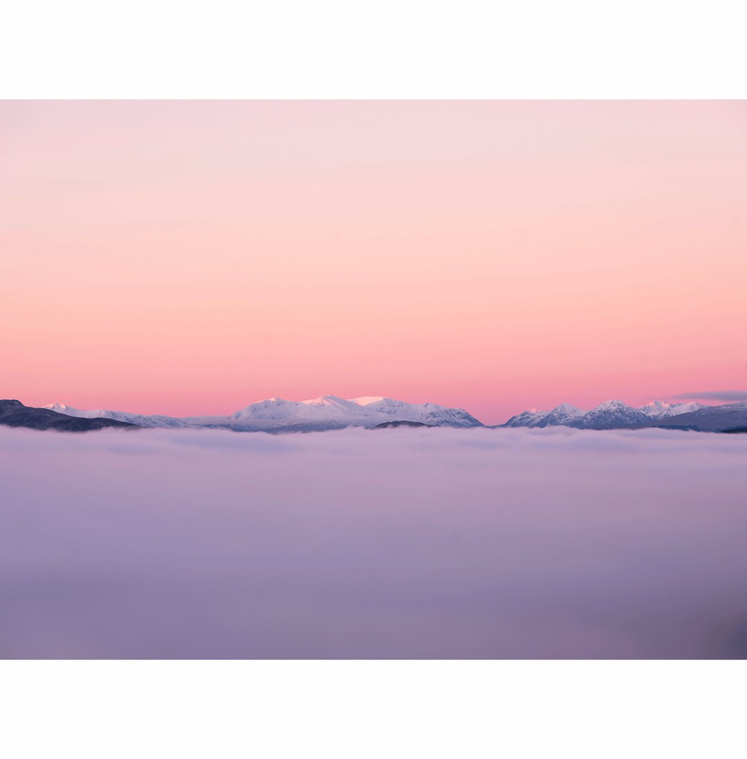 Sunrise, Inversion, Scotland, Wall Art, Fine Art Print, Unframed ...