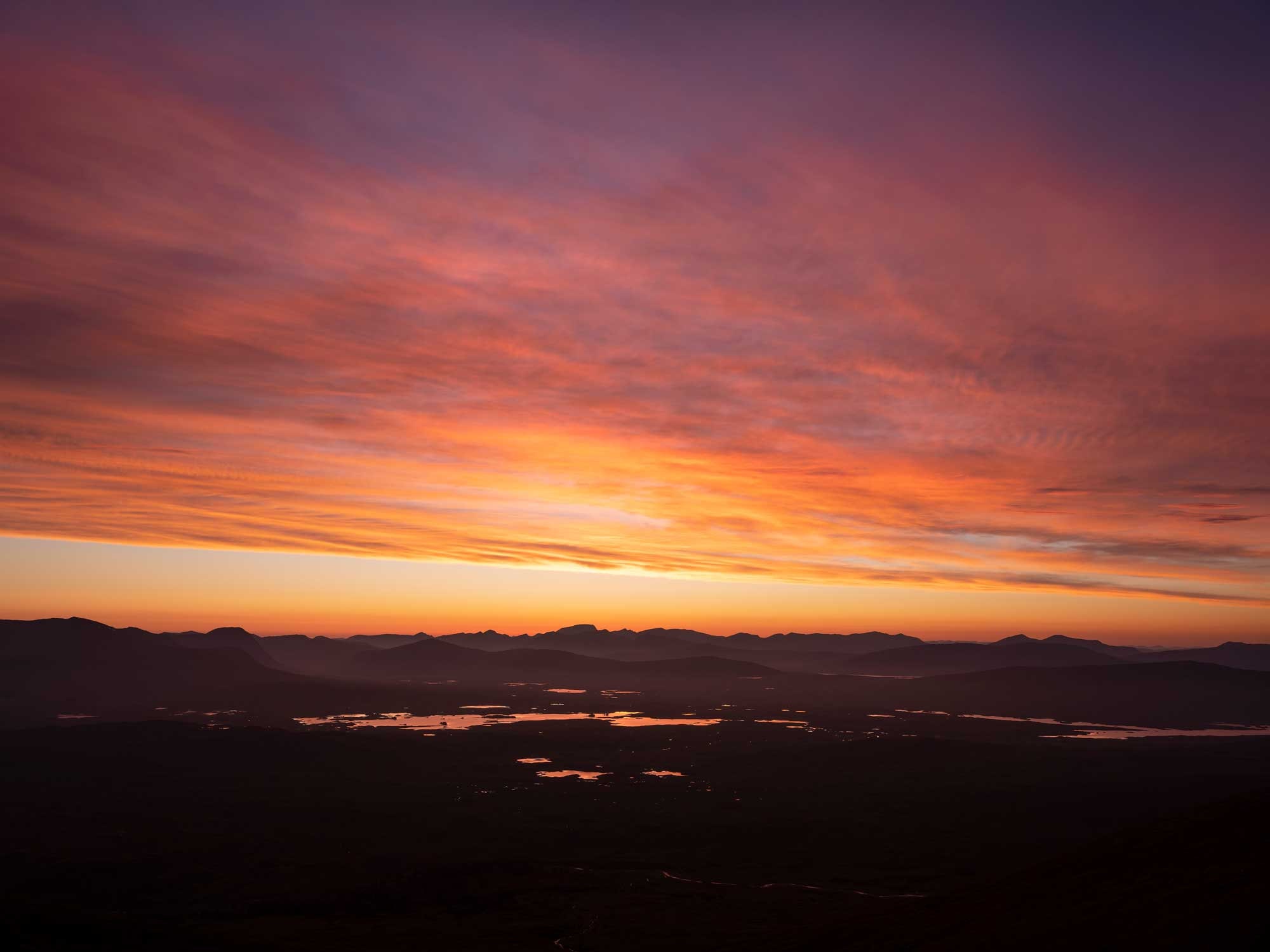 Rannoch Moor - Scotland, Fine Art Print, Wall Art, Landscape, Mountain ...