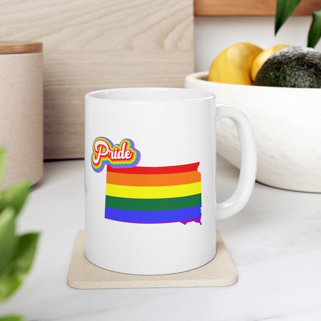 Pride South Dakota,proud South Dakota,cute Pride Mug,lgbt Mug,coffe Mug ...