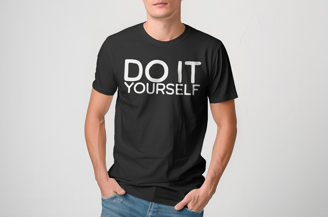 DIY Craft T-shirt Do It Yourself Perfect for Crafters Inspirational DIY ...