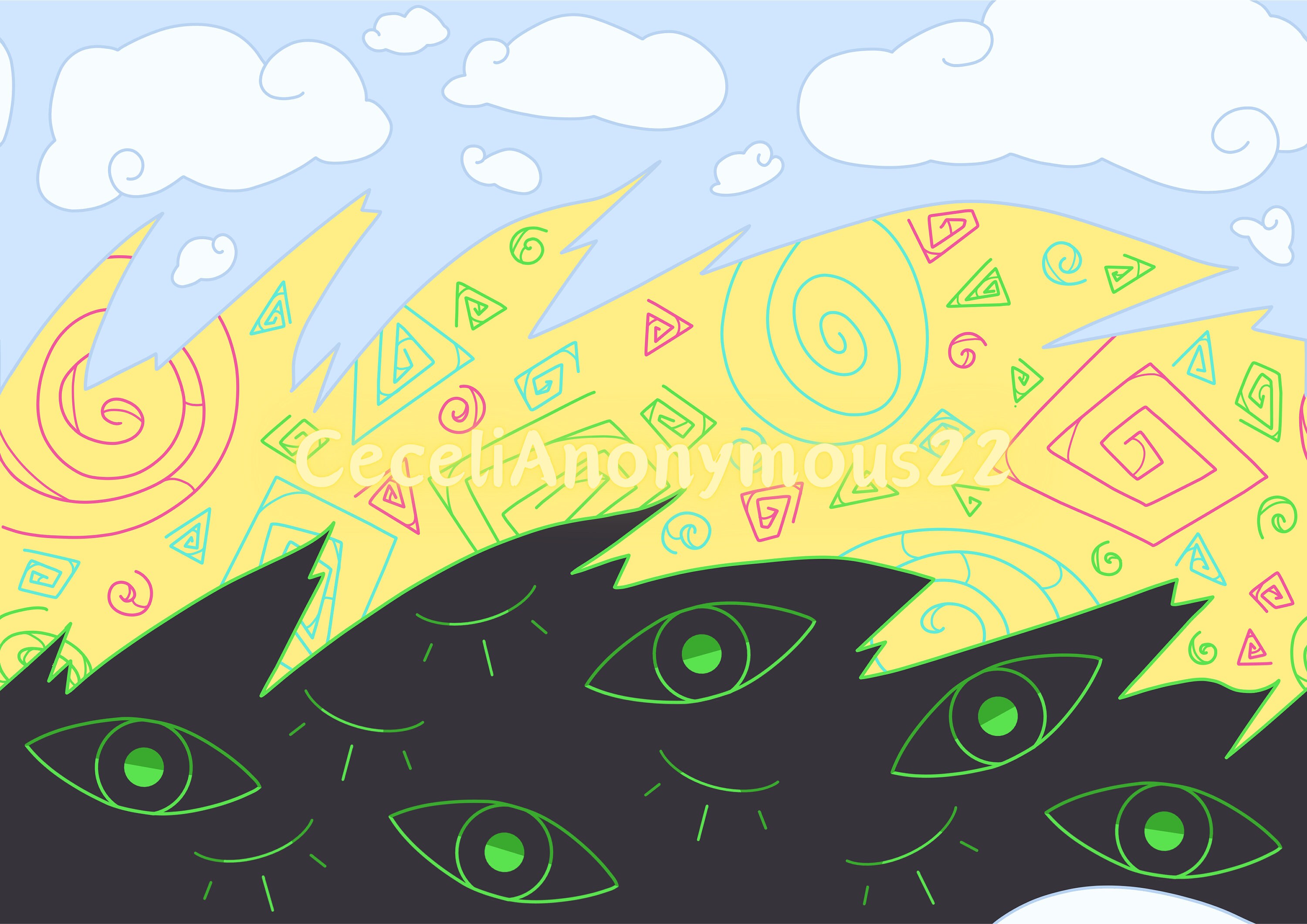 The Magnus Archives Fear-inspired Pattern - Etsy