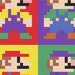 Retro Super Mario Inspired Wario Luigi Waluigi Cross Stitch Pattern PDF ...