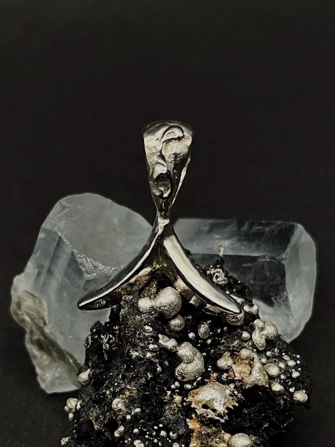 Ren Symbol Pendant in Solid Silver 999 - Etsy