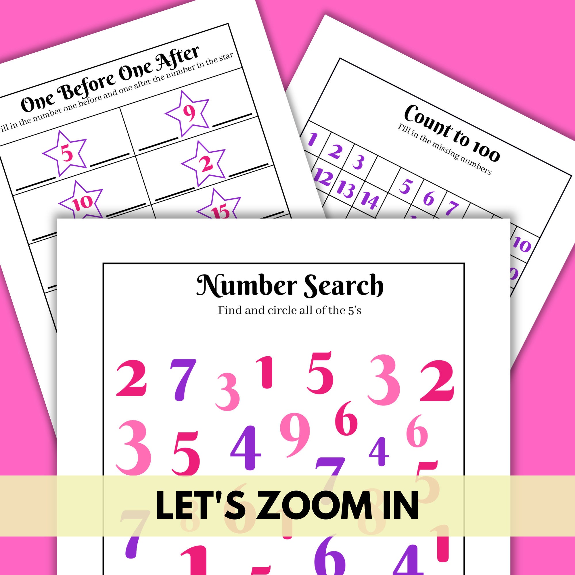 Magical Themed Math Learning Packet. Digital Download PDF Magical ...