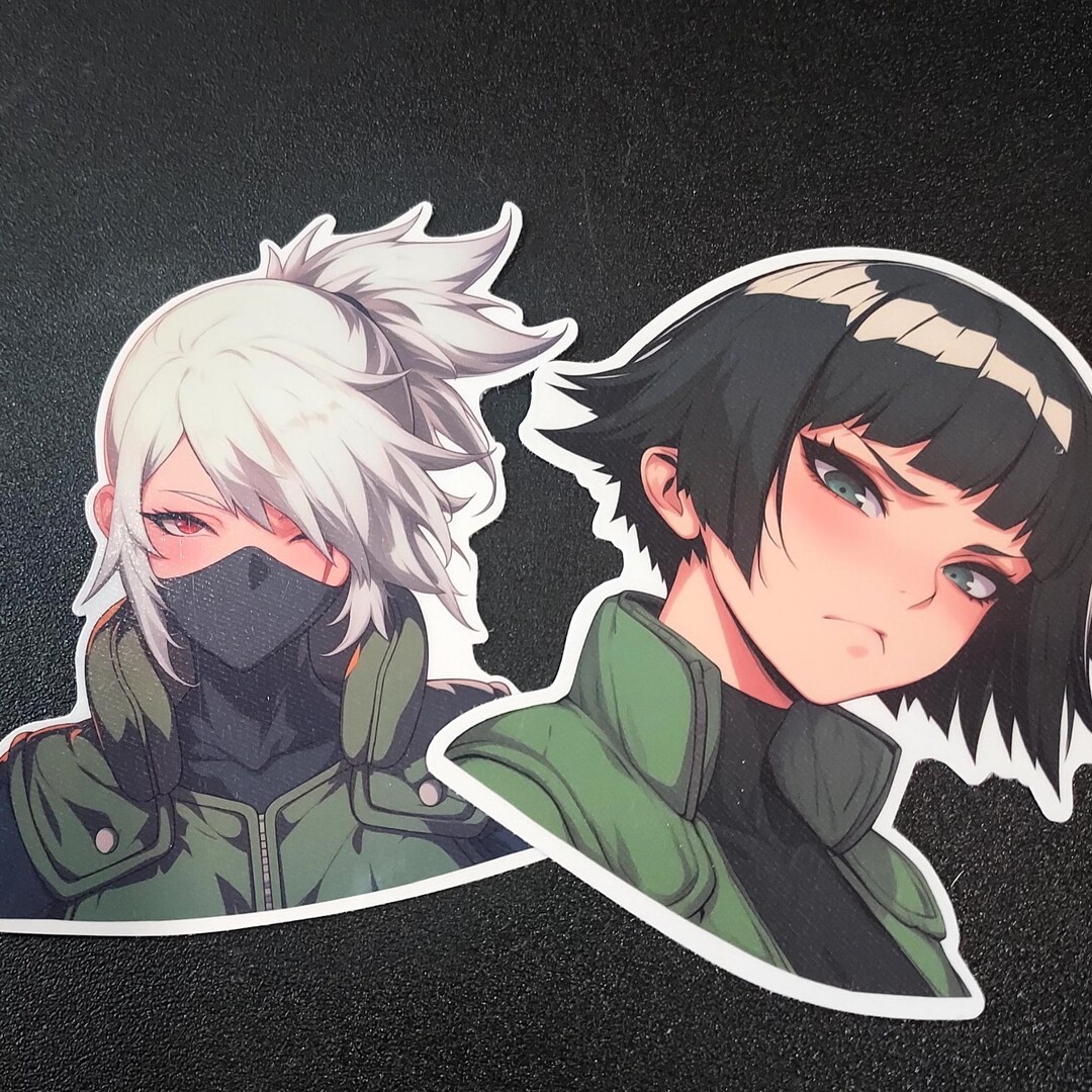 Hidden Anime Ninjas Vinyl Sticker Pack Water Resistant Gender-swapped ...