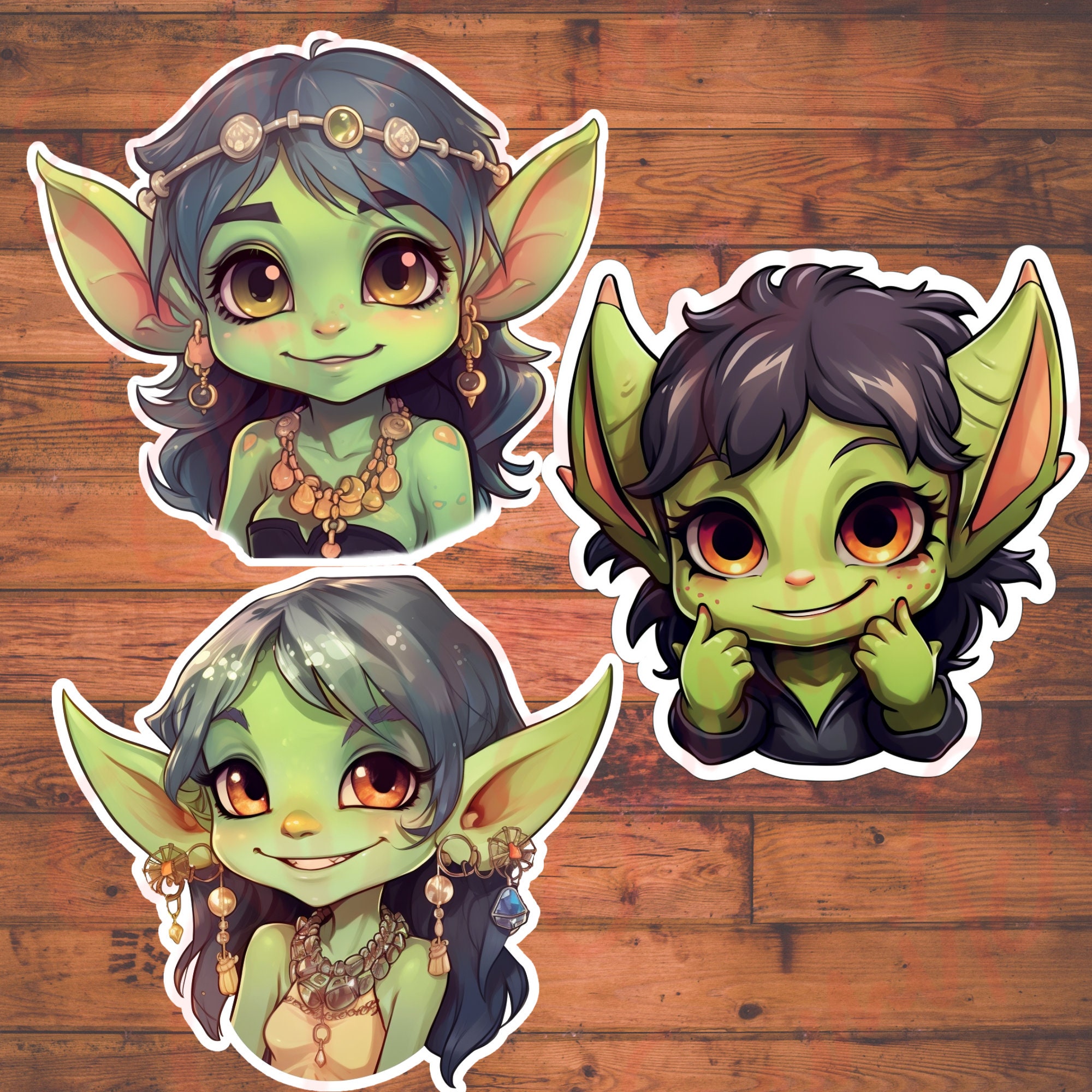 Goblins Vinyl Sticker Pack Water Resistant Tear Resistant - Etsy
