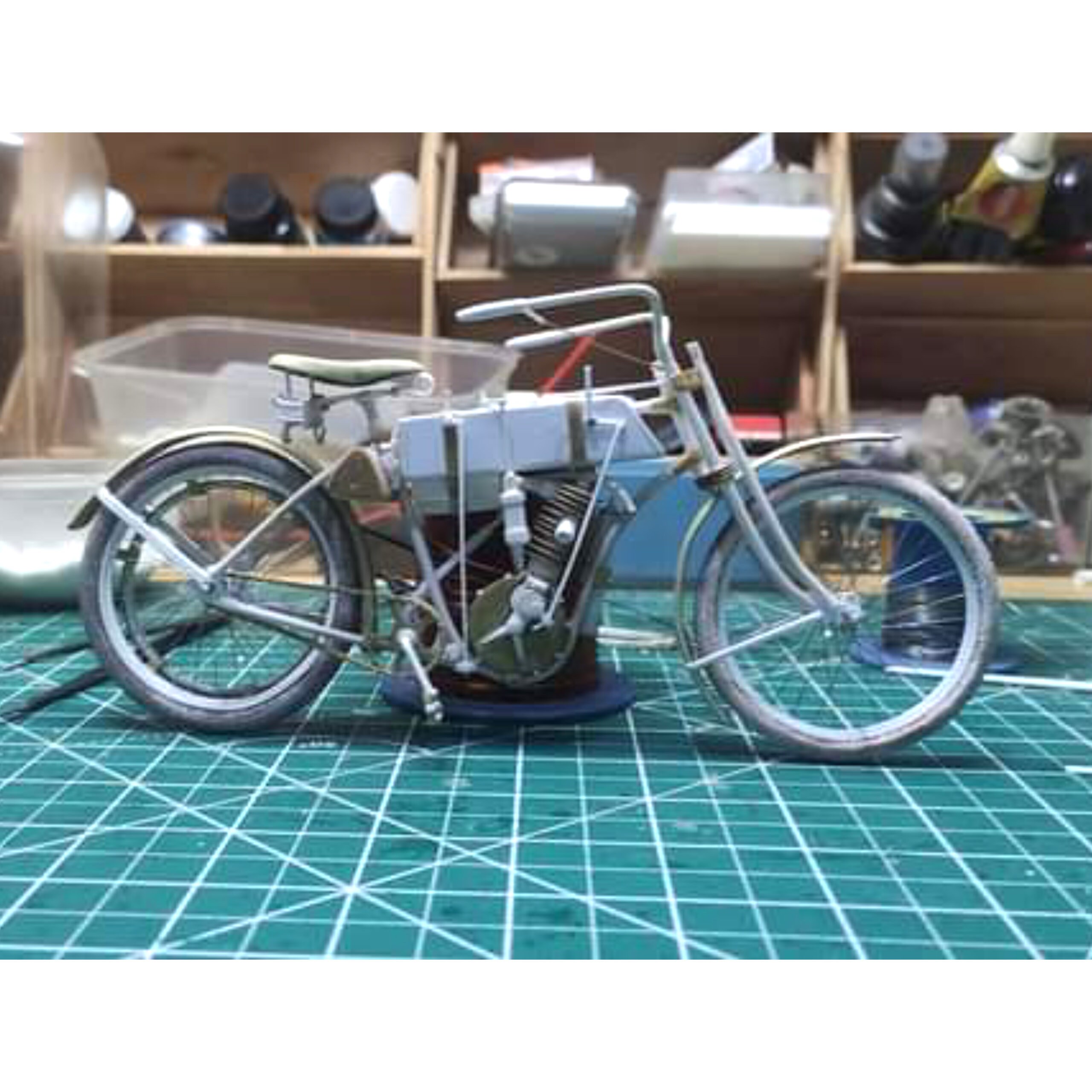 Handmade Miniature Motorcycle Harley Davidson 1907 Classic, Miniature ...
