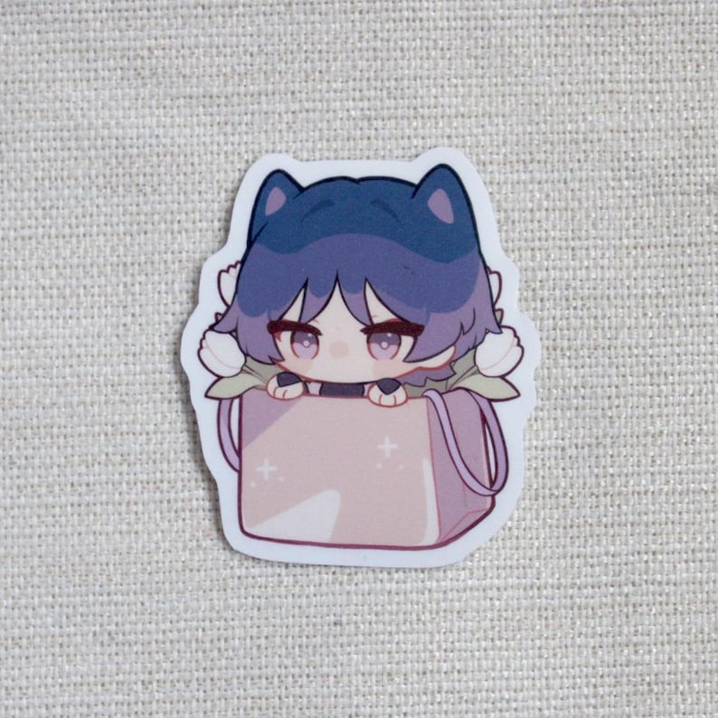 Genshin Sticker Pack Scaramouche, Arlecchino, Dottore & Childe Fatui ...