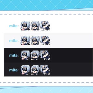 Genshin Impact Dottore Emote Pack Set of 3 Emotes for Twitch, Discord ...
