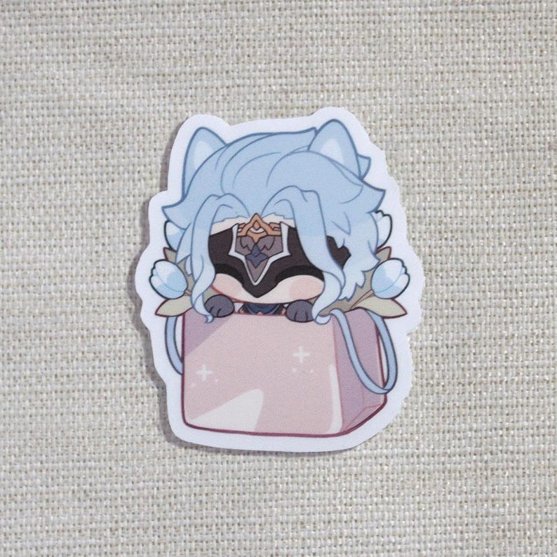 Genshin Sticker Pack Scaramouche, Arlecchino, Dottore & Childe Fatui ...