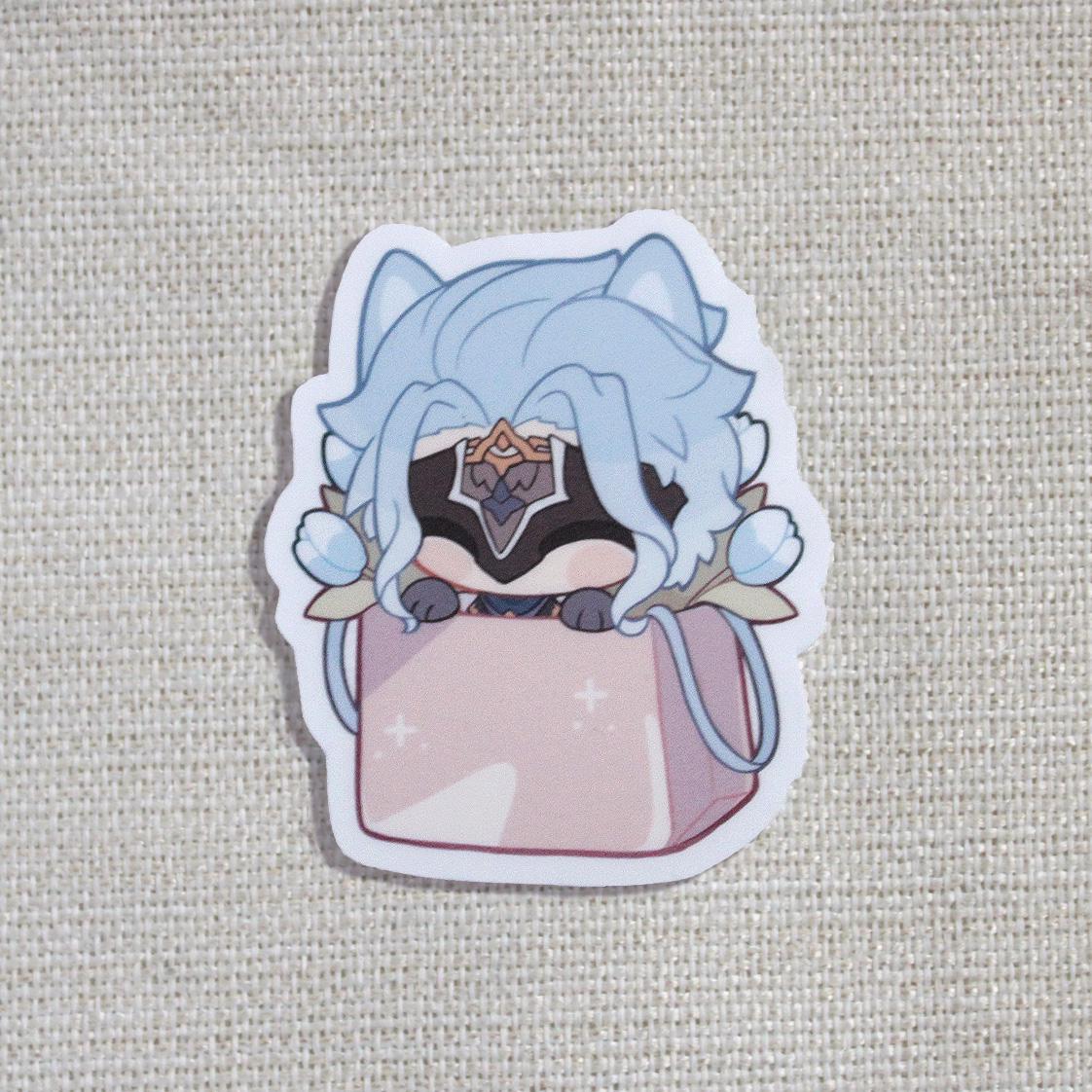 Genshin Sticker Pack Scaramouche, Arlecchino, Dottore & Childe Fatui ...