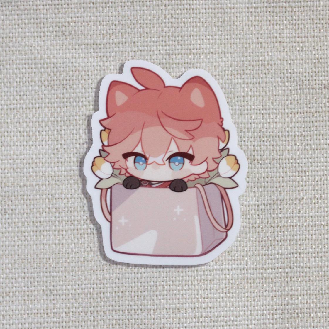 Genshin Sticker Pack Scaramouche, Arlecchino, Dottore & Childe Fatui ...