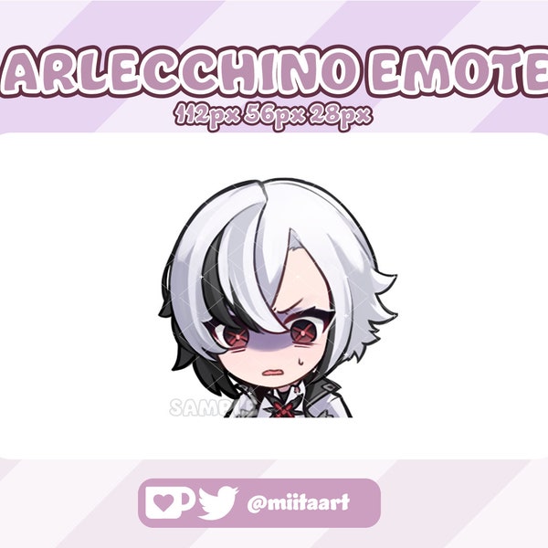 Arlecchino Emotes - Etsy