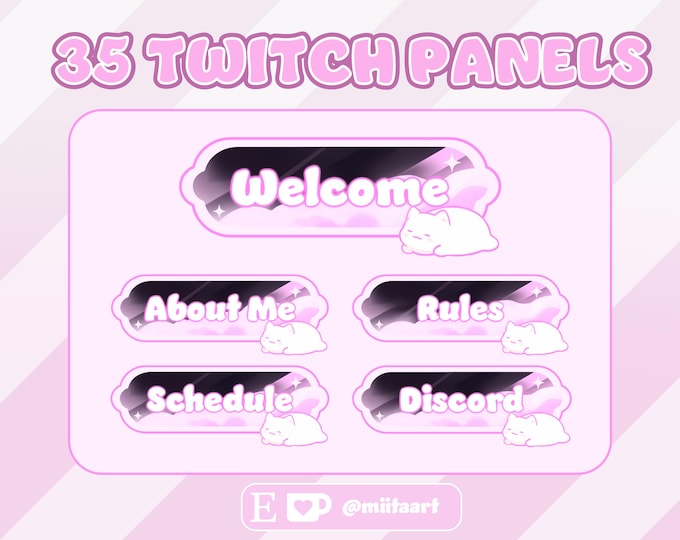 Animated Orange Cat Emote | Cute Cat Headpat Emote for Twitch, Discord ...
