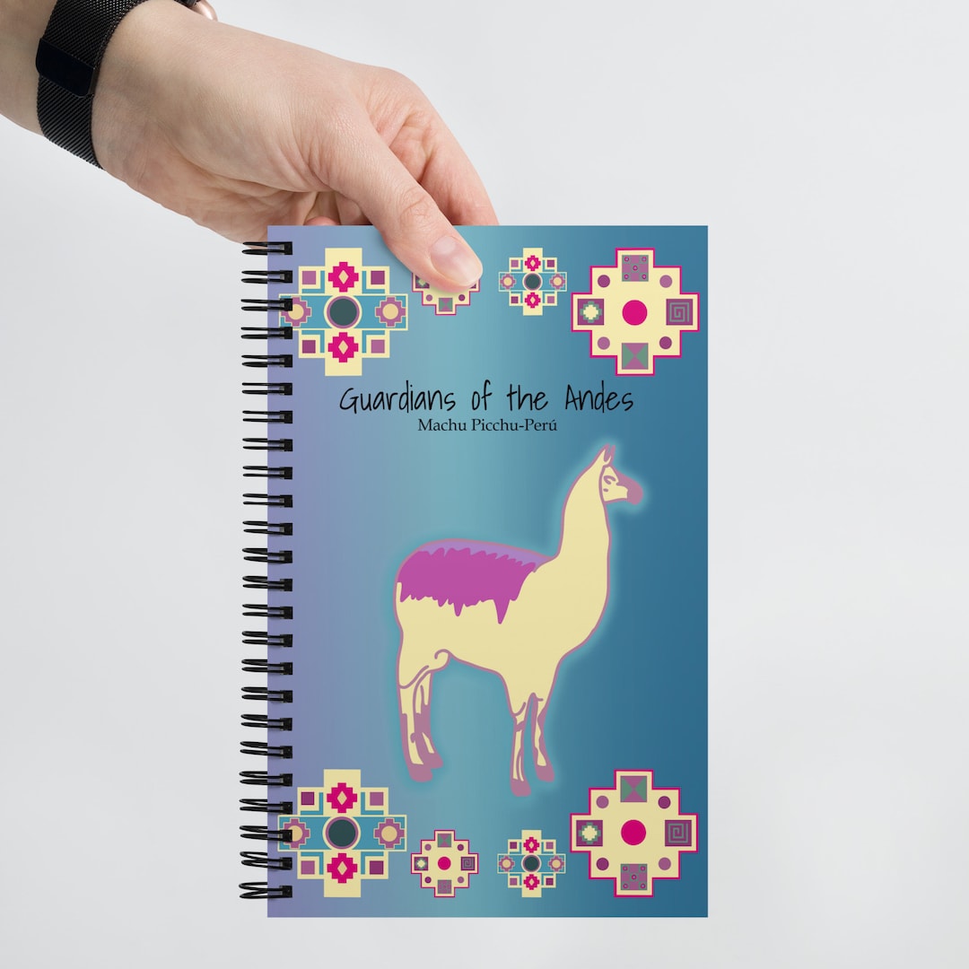 Spiral Notebook Machu Picchu Guardians of the Andes Llama Peru - Etsy