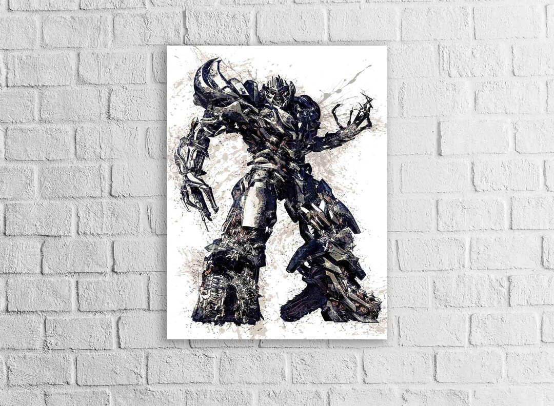 Megatron Poster, Transformers, Gallery Canvas Wrap or Museum-quality ...