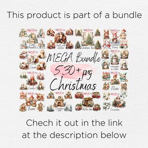 Christmas Decorations Watercolor Clipart Bundle - Artful Christmas Art ...