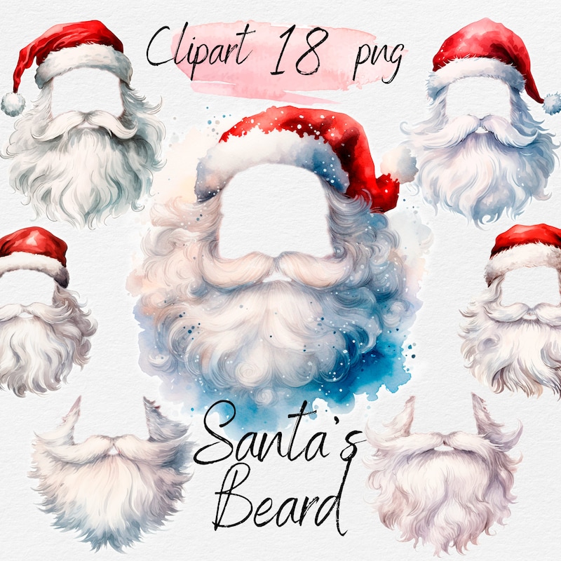 Santa Beard - Etsy