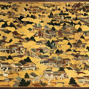 Beautiful Digital Ancient Japanese Maps and Scenery - Etsy