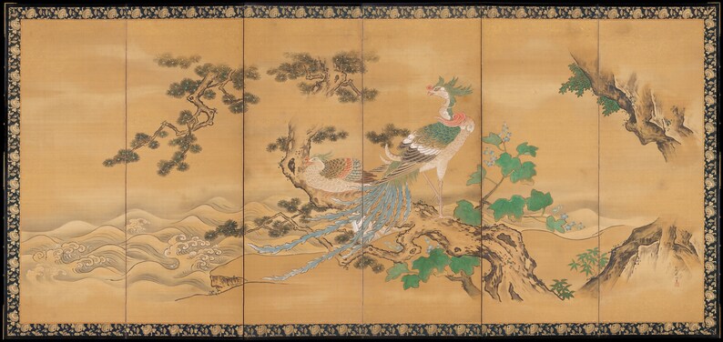 Beautiful Digital Ancient Japanese Maps and Scenery - Etsy