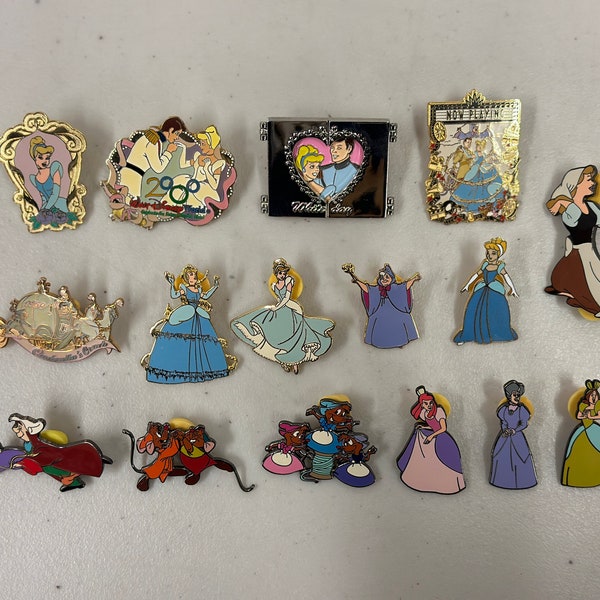 Cinderella Pins - Etsy
