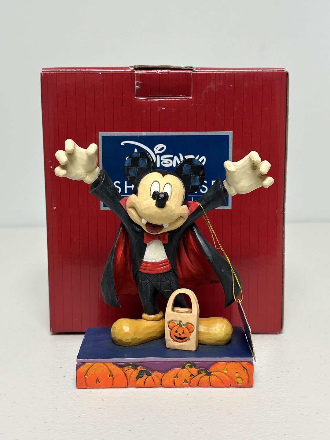 Disney Tradition Jim Shore Mickey Mouse "count Mickey" Halloween ...