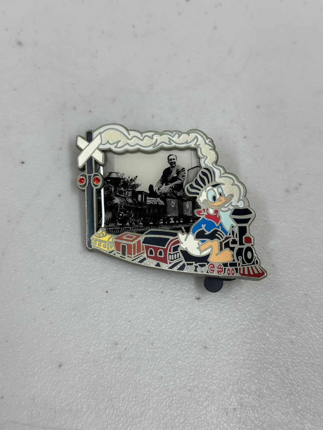 Walt Disney 110th Legacy Collection LE Pin Train Conductor Donald - Etsy